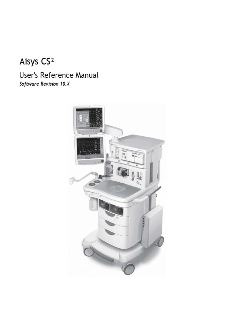 Aisys CS2 | PDF | Anesthesia