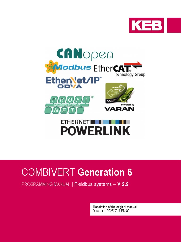 Programming Manual Fieldbus Systems V2.9 | PDF | Computer Science | Electrical Engineering