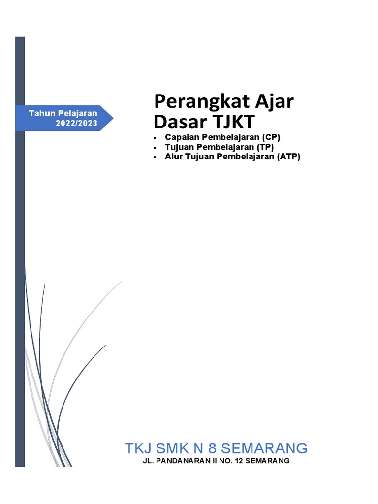Perangkat Ajar Dasar TJKT | PDF