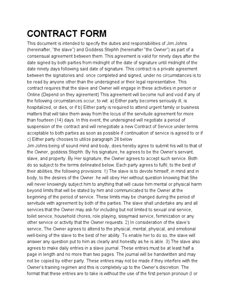 Contract Form of Goddess Stephh | PDF | Insurance | Tax Deduction