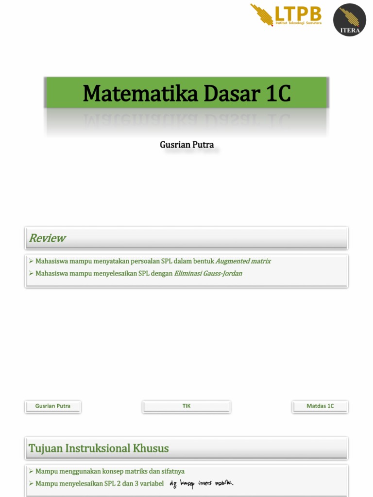 Coretan Pertemuan Ke-11 | PDF