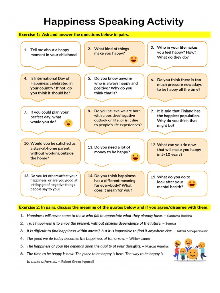International Day of Happiness 20th March | PDF