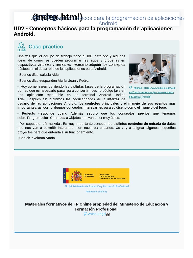 UD2 - Conceptos Básicos para La Programación de Aplicaciones Android-1 ...