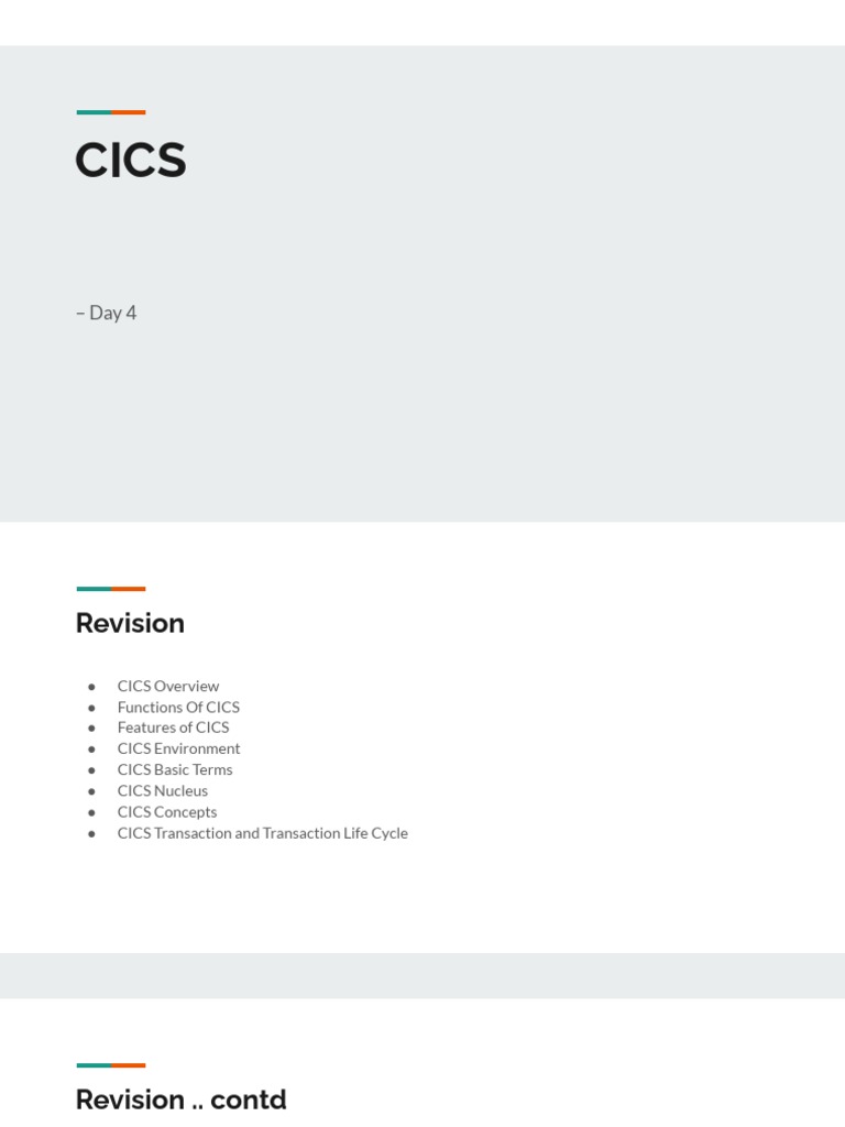 Cics Day 4 Pdf Computer Engineering Information Age 