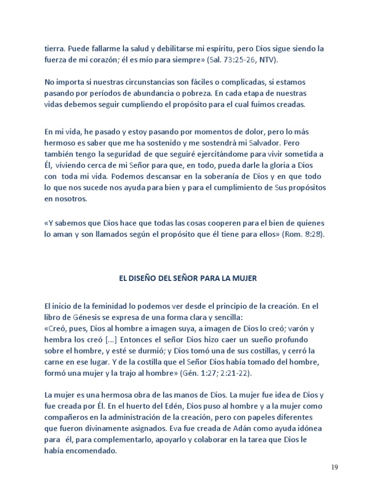 7 Disciplinas Espirituales para La Mujer - 19-21 | Descargar gratis PDF ...