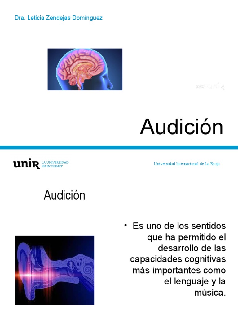 Audición | PDF | Escuchando | Oído