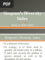 Simpson's Diversity Index - Practice Questions | PDF | Language Arts ...