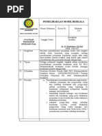 SOP Penggunaan Kendaraan Operasional | PDF