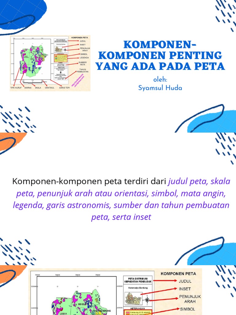 Komponen Peta | PDF