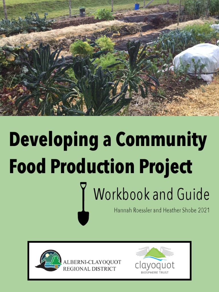 Developing A Community Food Production Project: Workbook and Guide ...