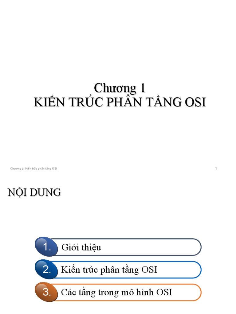 Chuong 1. Kien Truc Phan Tang OSI - P2 | PDF