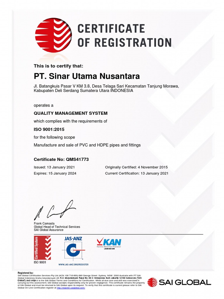 Iso 9001-2015 Update | PDF