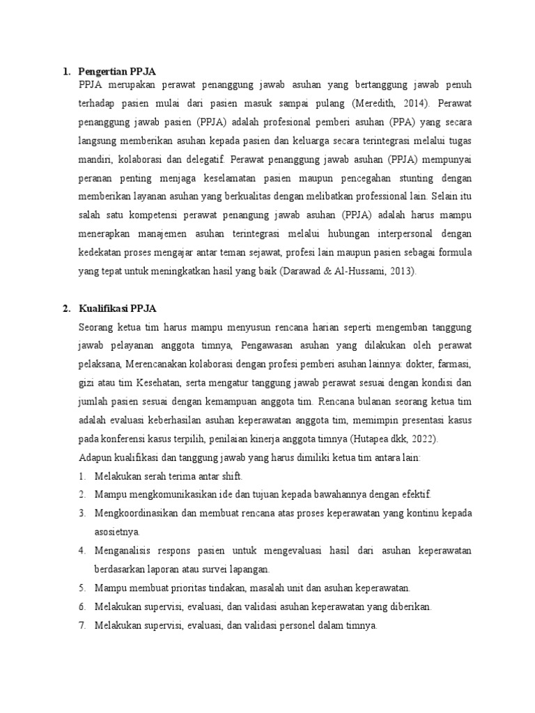 Tinjauan Materi PPJA | PDF | Karier & Perkembangan | Kesehatan Holistik