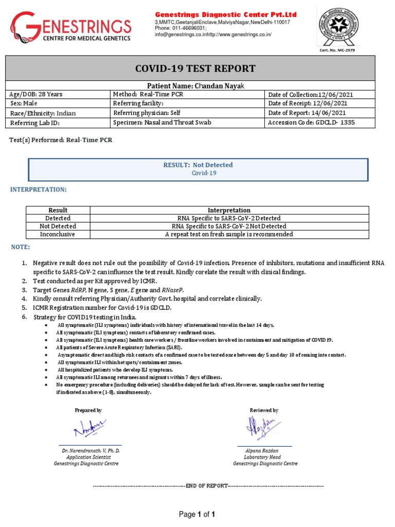 Chandan Report | PDF | Clinical Medicine | Health Care