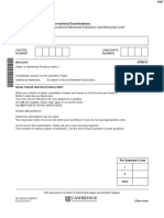 9700 Alevel Biology Paper 5 Notes | PDF