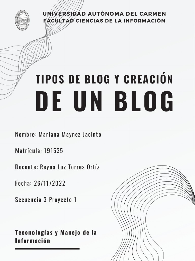 Guía Completa para Crear un Blog | PDF | Blog | ciberespacio
