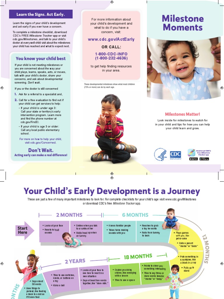 Milestones in Child Development | PDF