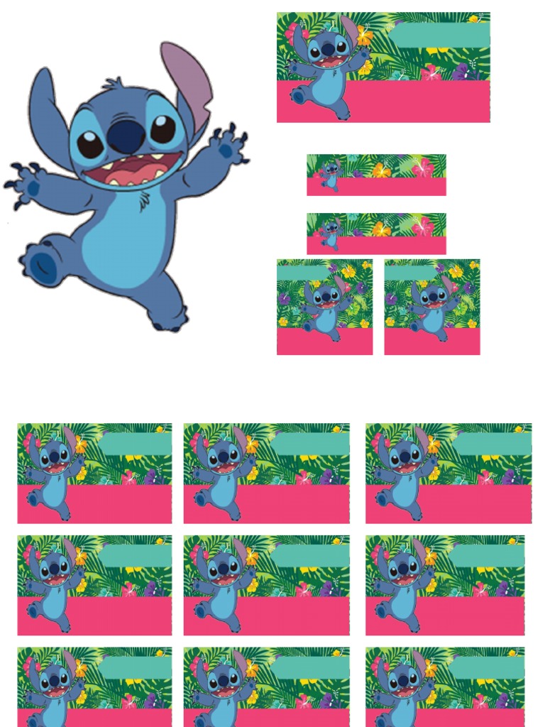 Etiquetas de Stich | PDF