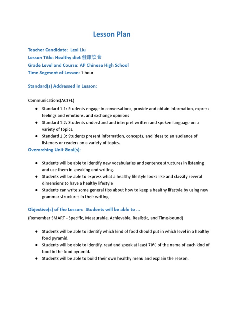 Lexis Lesson Plan 1 | PDF | Reading Comprehension | Mentorship