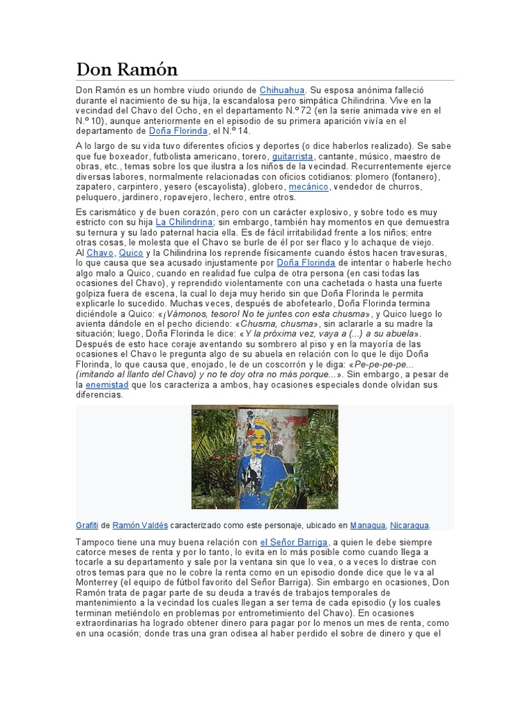 Don Ramón | PDF