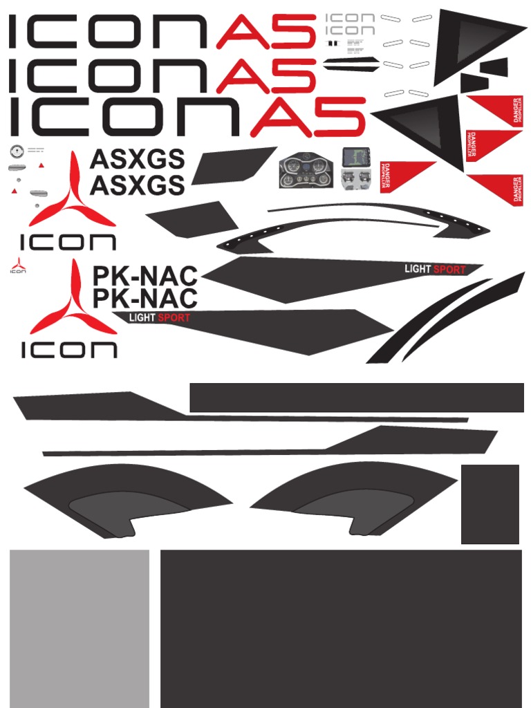 Icon A5 Decal A3 | PDF