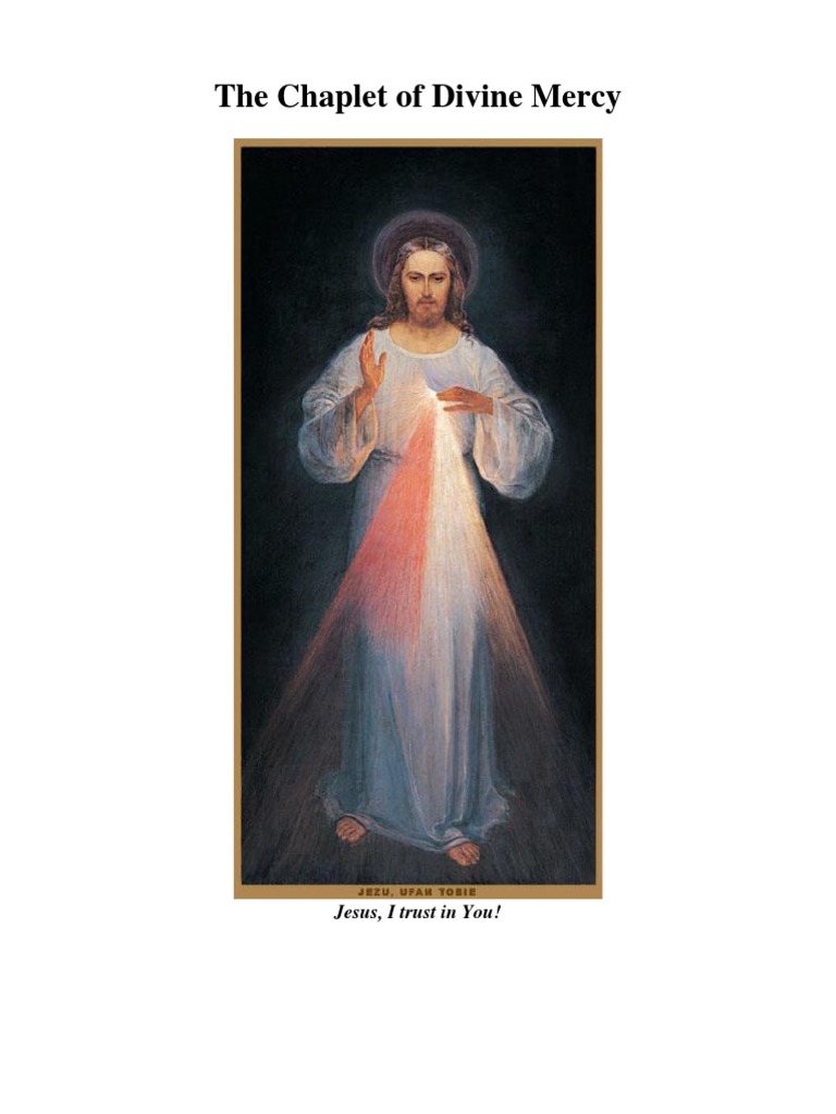 Chaplet of Divine Mercy Prayer Guide | PDF | Mercy | Lord's Prayer