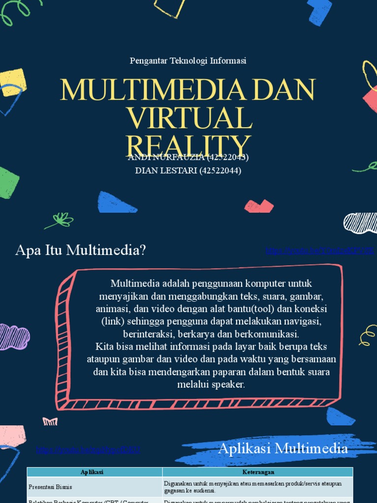 Multimedia Dan Virtual Reality | PDF | Komputer