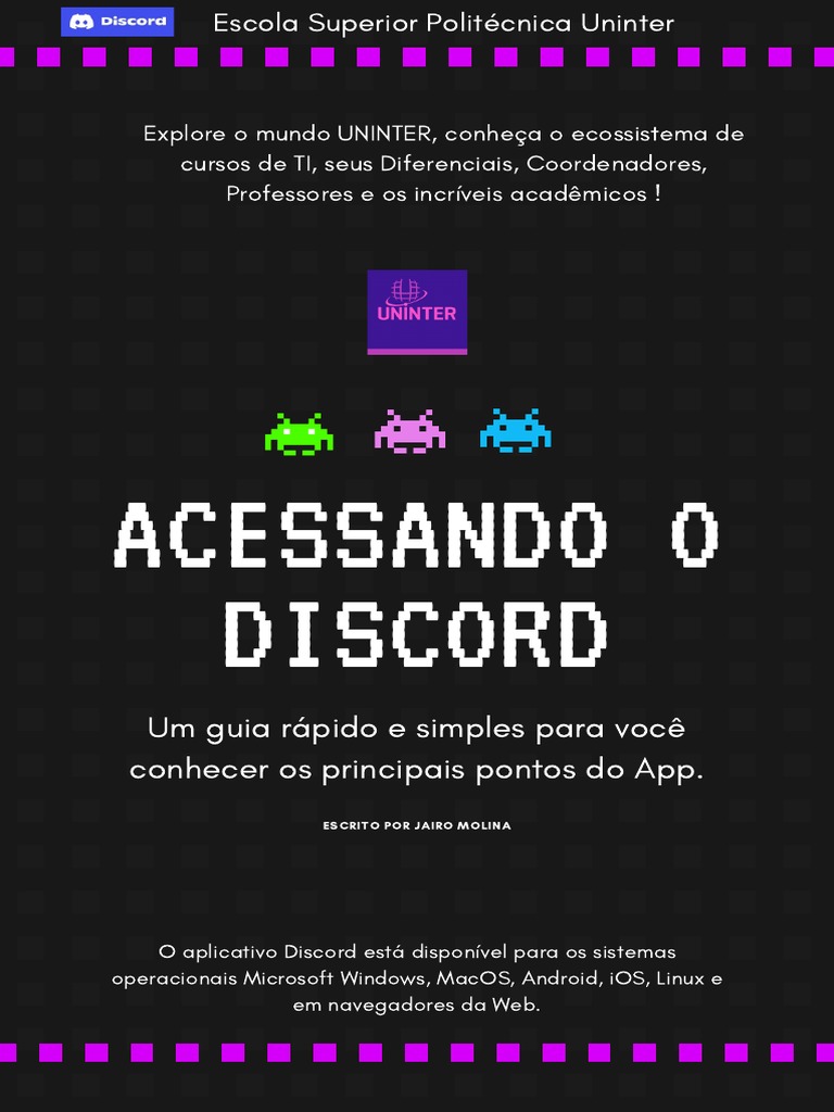 Manual Discord | PDF | Aplicativo para celular | Engenharia de Software