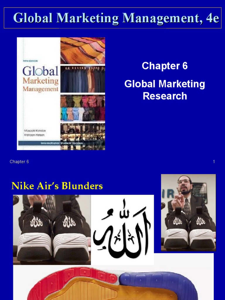 Kotabe - GMM4 - PPT - Ch06 Global Marketing Research | PDF | Survey ...