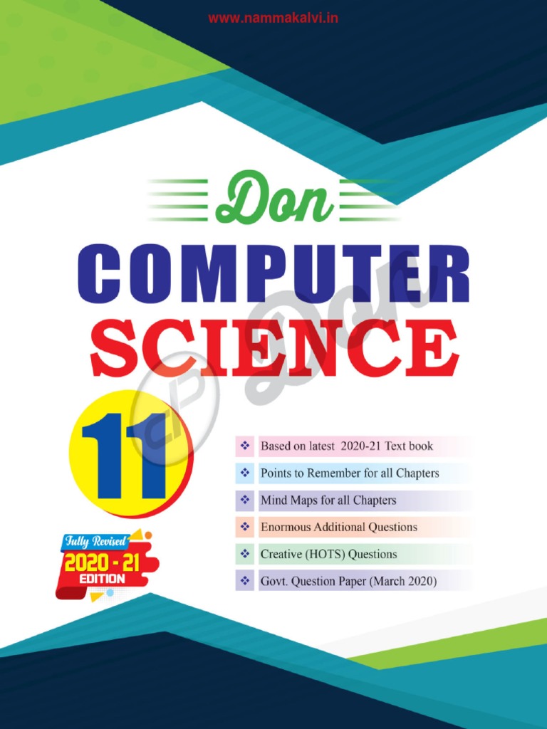 11th Computer Science Guide PDF Download | PDF