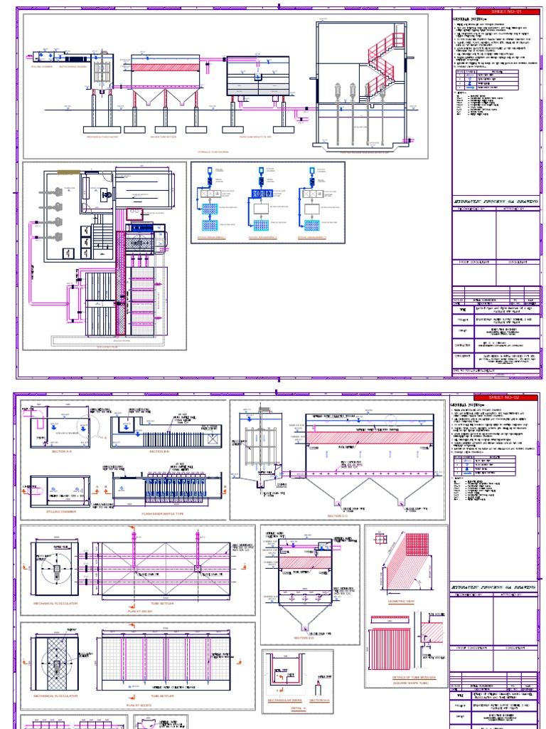 2MLD WTP - HYD Design | PDF | Chemical Engineering | Equipment