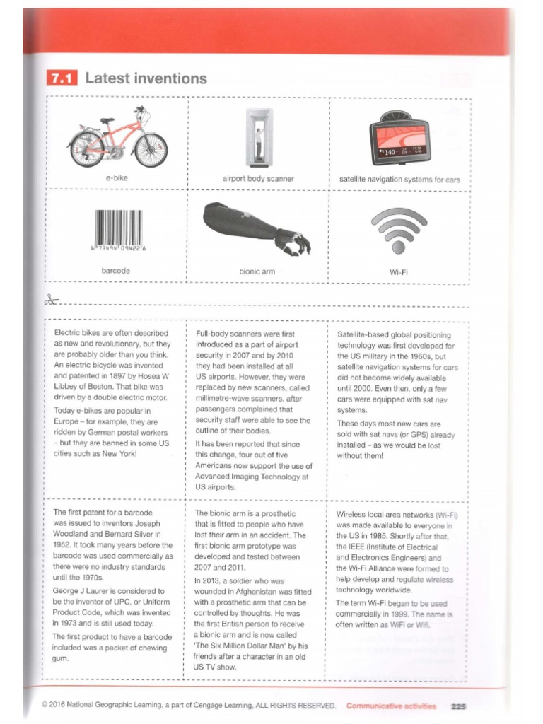 Keynote Upper Intermediate Communicative Activities Unit 7 | PDF