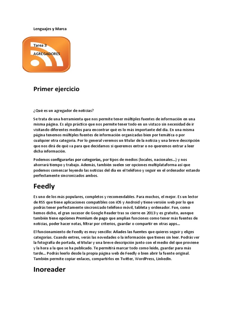 Tarea 3 Lenguaje de Marcas | Descargar gratis PDF | Red mundial | Internet y web