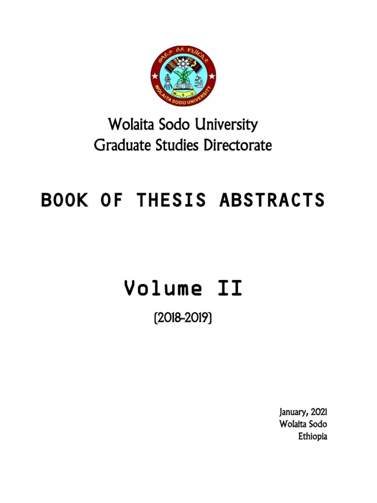 WSU Book Thesis Final Volume II | PDF