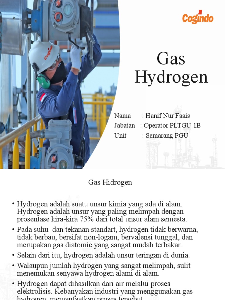 Hidrogen PLTGU Semarang: Proses & Operasi | PDF