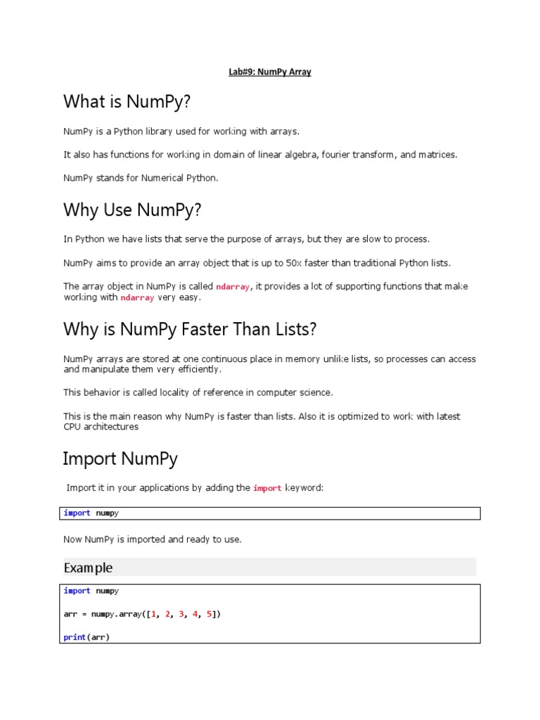 Lab#9 Arrays | PDF | Software Engineering | Algebra