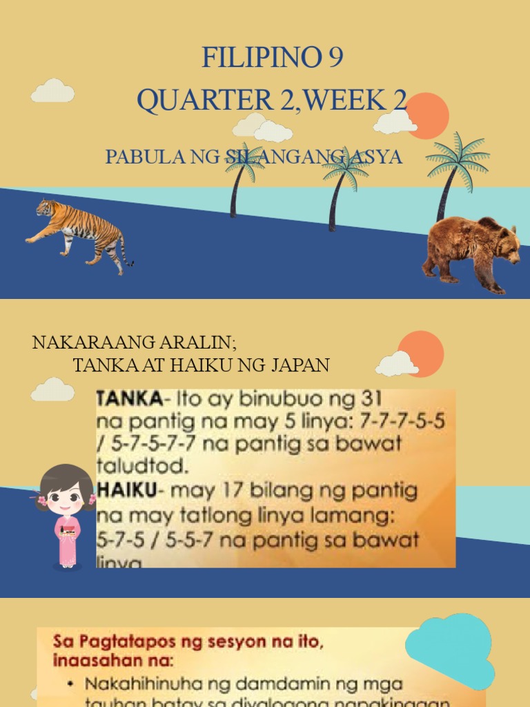 Filipino 9 qUARTER 2, Week 2 | PDF | Philippines