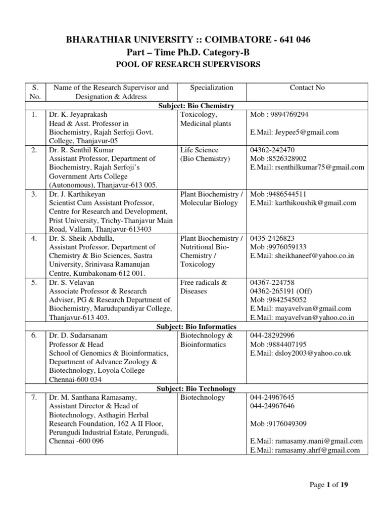 PHD BU | PDF | Wellness | Science & Mathematics
