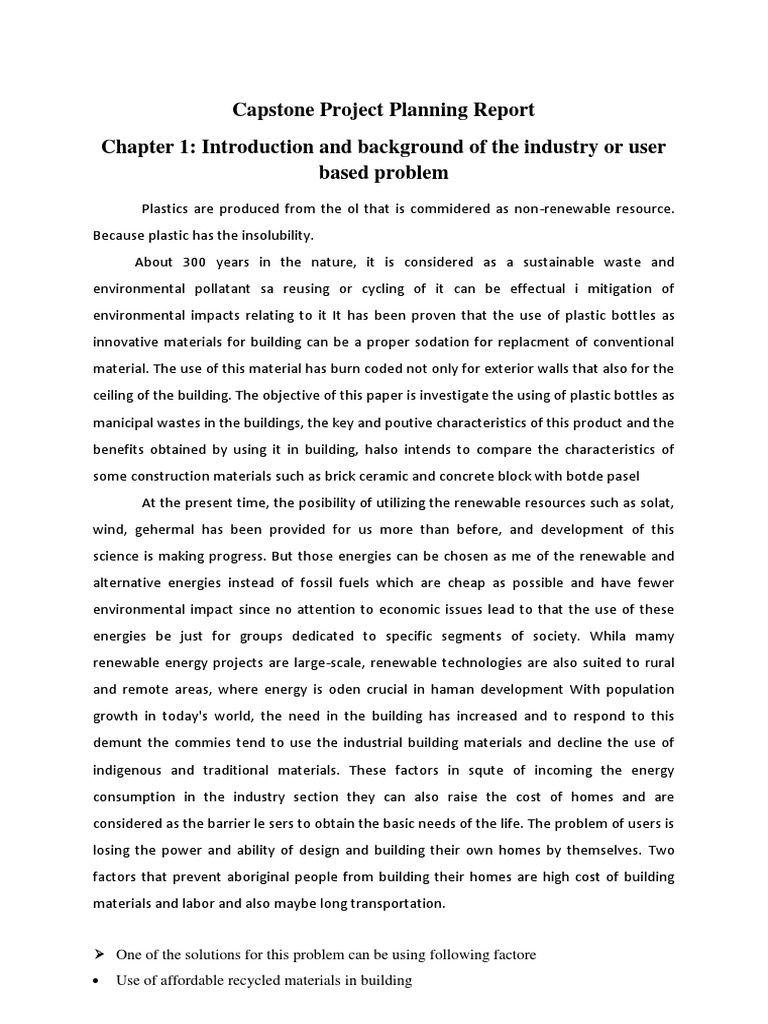 CPP Report Format | PDF | Framing (Construction) | Plastic