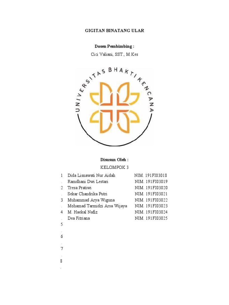 Kelompok 3 - Gigitan Binatang Ular | PDF