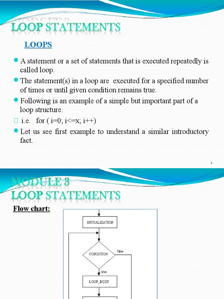 4 Loops | PDF | Summation | Control Flow