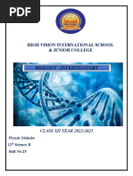 Human Genome Project Class 12 | PDF | Human Genome | Genome