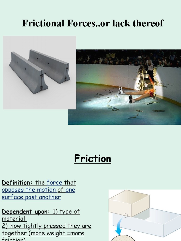 Friction | PDF | Friction | Force