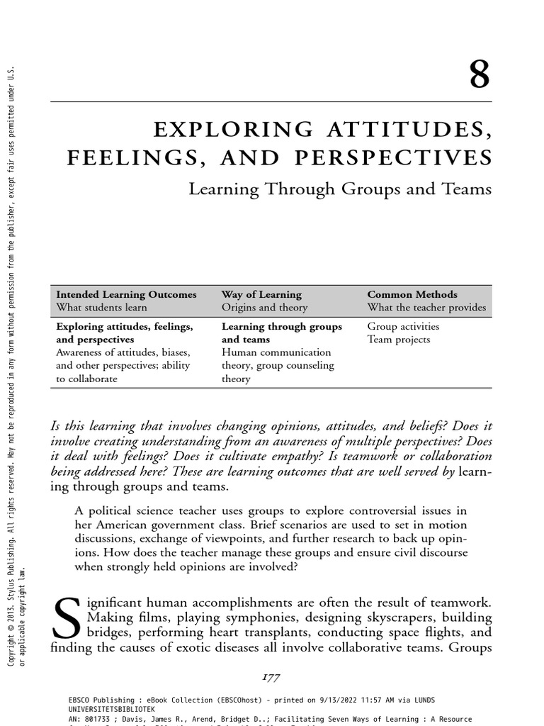 7 Waysoflearning 1 | PDF | Learning | Behavior Modification