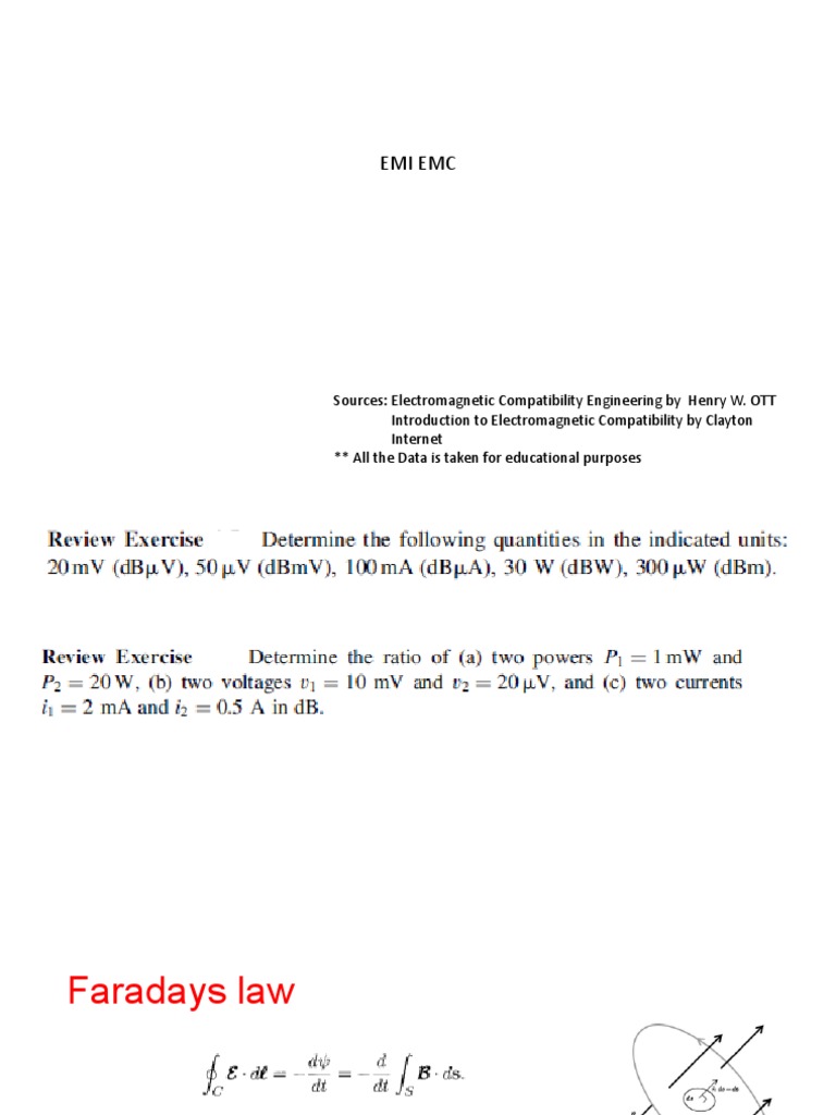 Emi Emc | PDF | Electromagnetic Interference | Inductance
