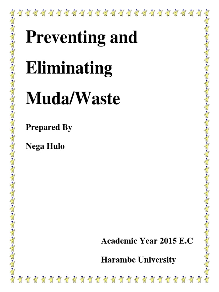 Short Note For Muda | PDF | Occupational Safety And Health | Business ...