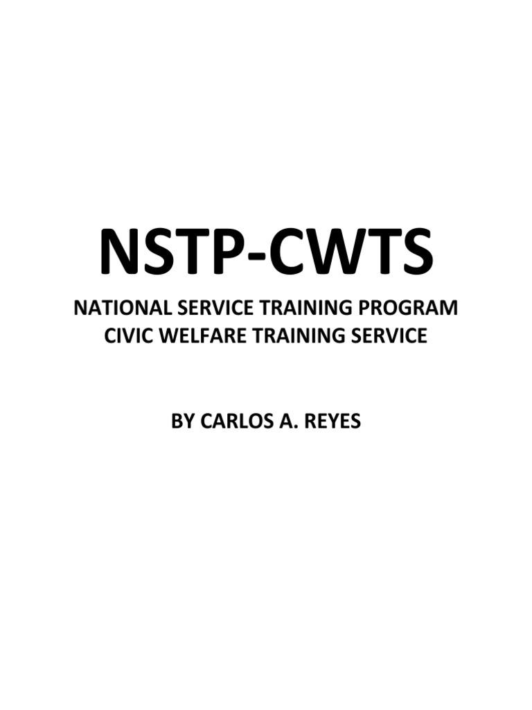National Service Training Program CWTS 1 LECTURE NOTE | PDF ...