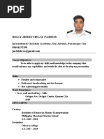 Deck Cadet Resume and Application | PDF