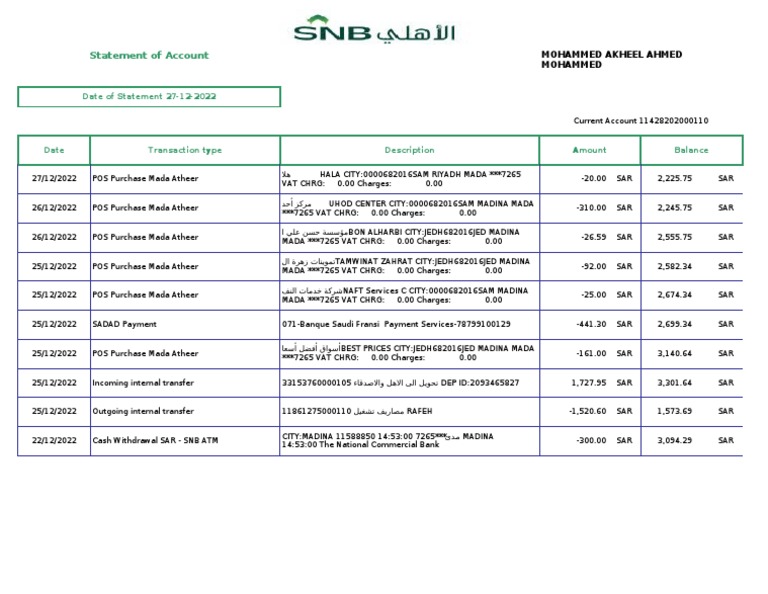 Transaction Table | PDF | Transaction Account | Trade