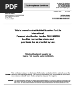 Form DGT 2025 | PDF | Taxes | Double Taxation